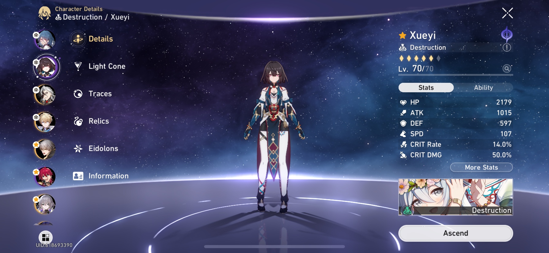 Best damage characters I’ve built so far 🐙 Honkai: Star Rail | HoYoLAB