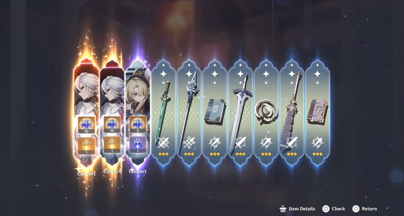 My best and worst 10 pulls Genshin Impact | HoYoLAB