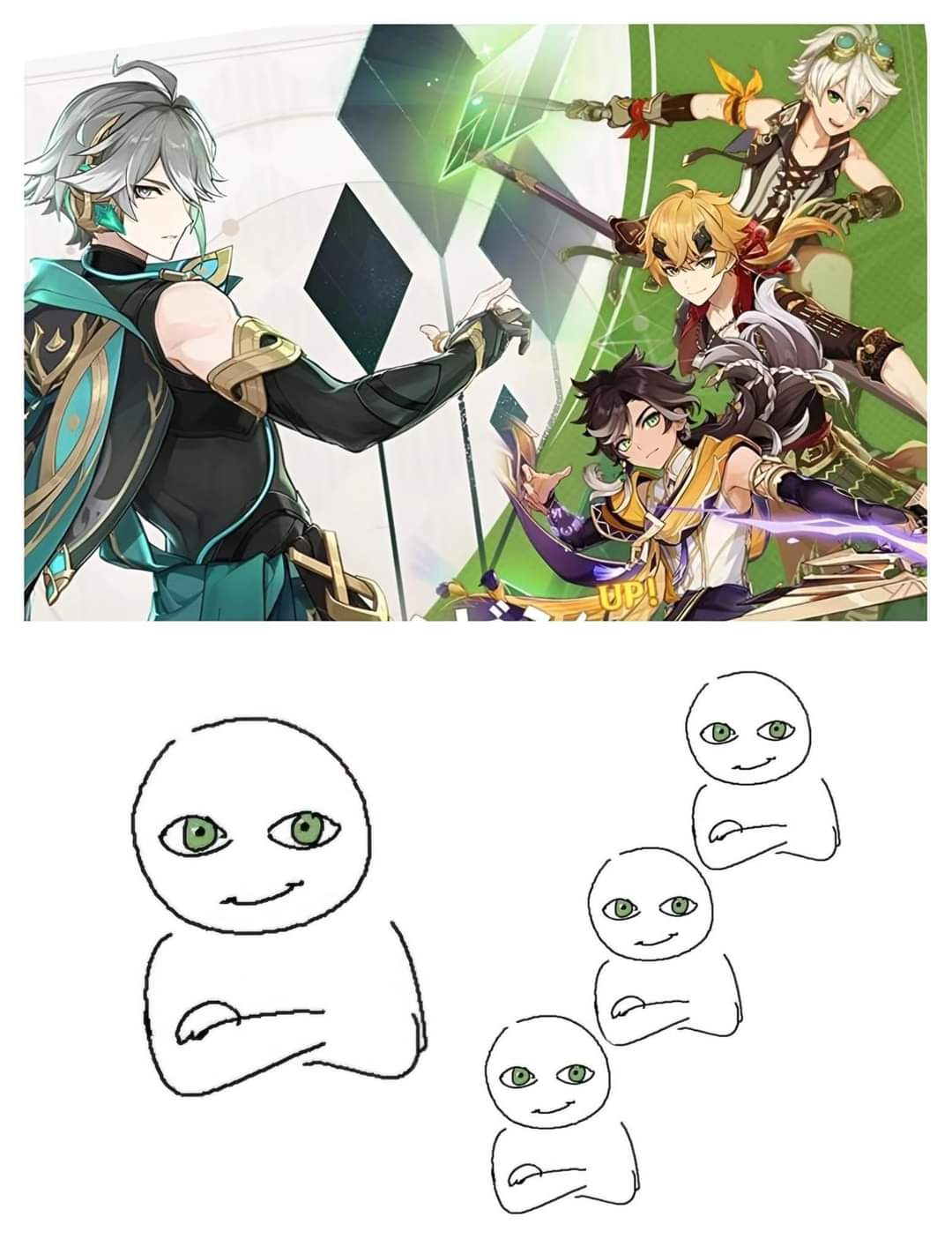 the green eye gang Genshin Impact | HoYoLAB