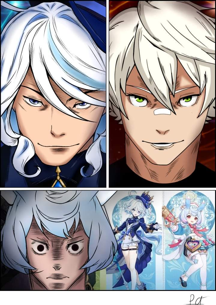 Phase 1: Pyro Archon Phase 2: Hydro Archon RIP Sigewinne Genshin Impact ...