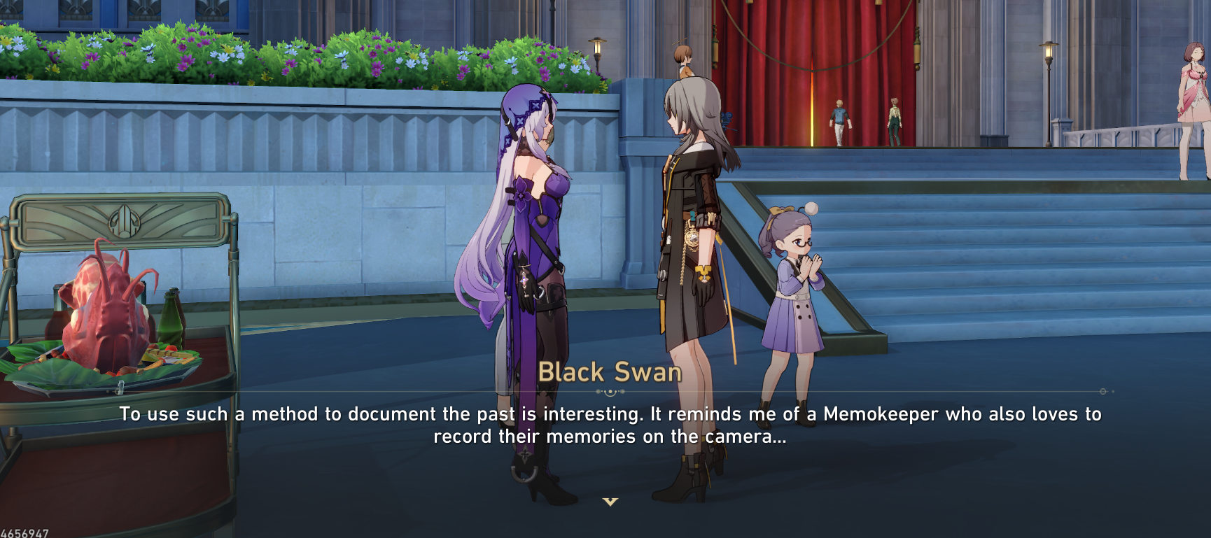 it's probably a Longshot but March 7th potentially being a memokeeper ...