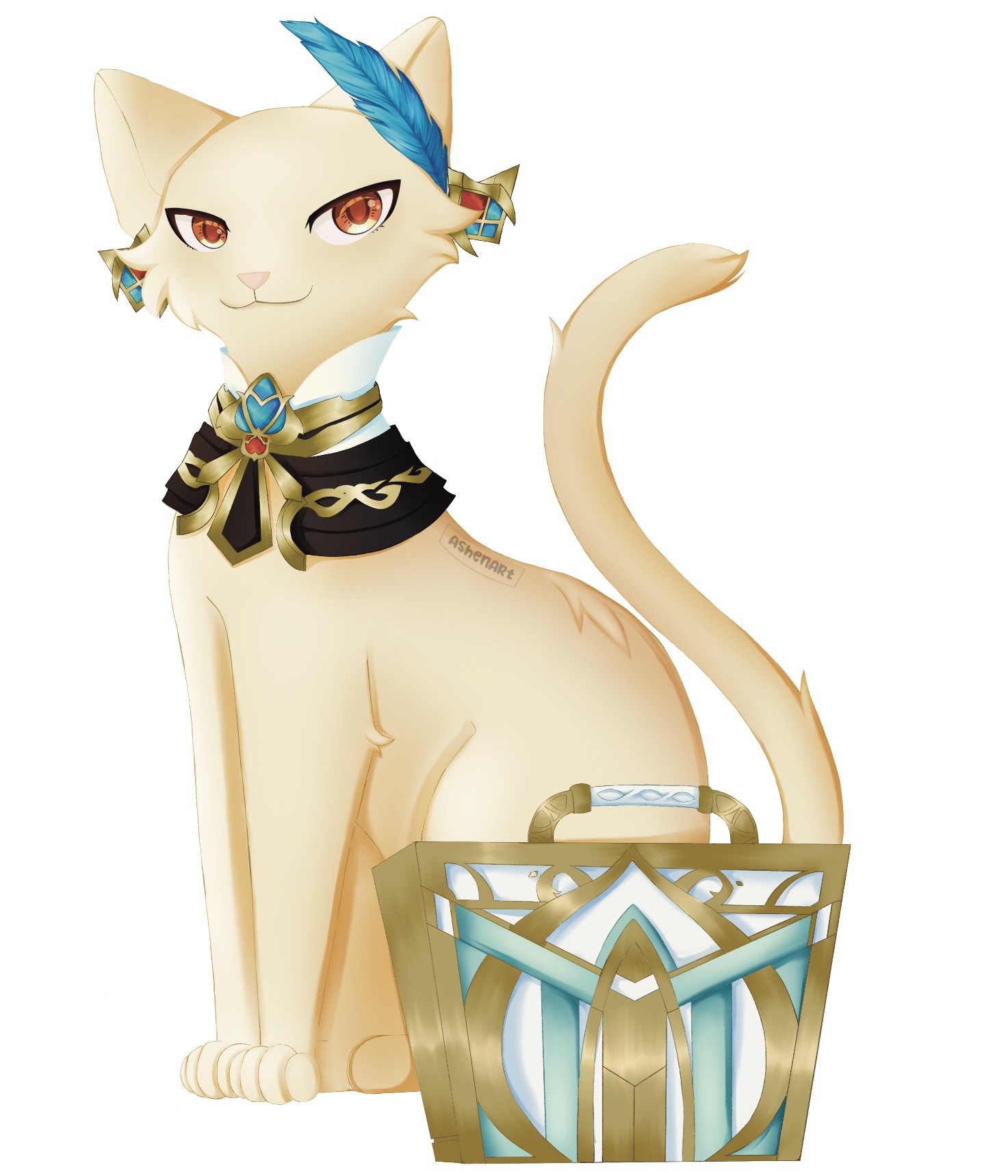 Kaveh Kitty Sticker Genshin Impact | HoYoLAB