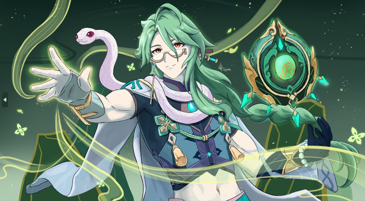 Baizhu Fanart Genshin Impact | HoYoLAB