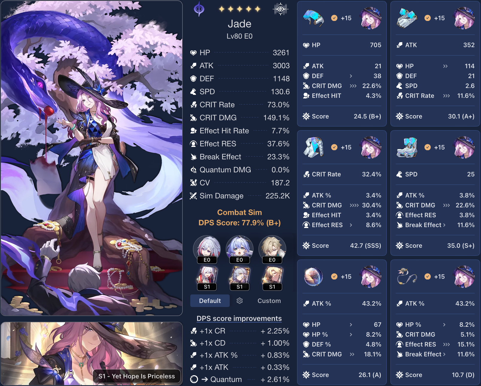 Jade build help Honkai: Star Rail | HoYoLAB