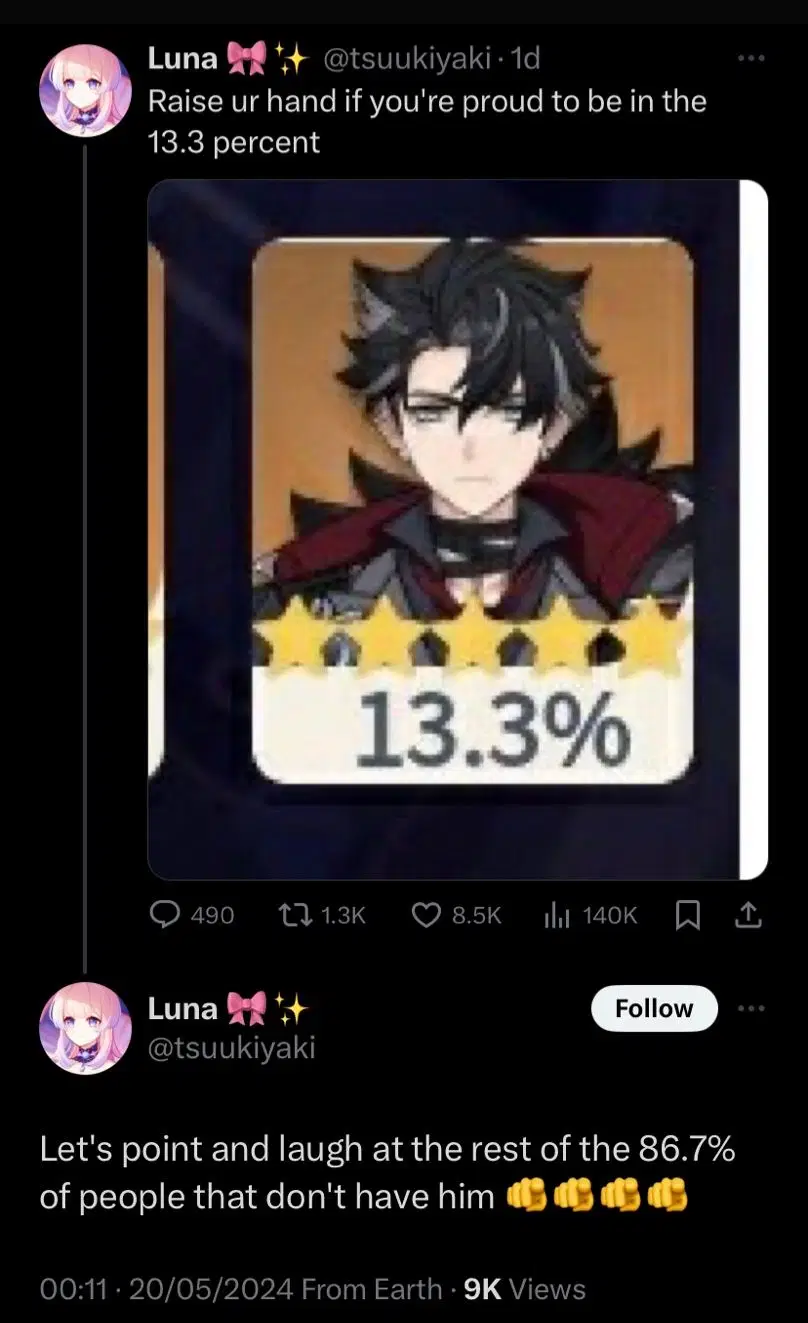 The rarest character in Genshin Genshin Impact | HoYoLAB