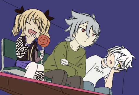 Fischl, razor, and Bennett modern au drawing!!! Genshin Impact | HoYoLAB