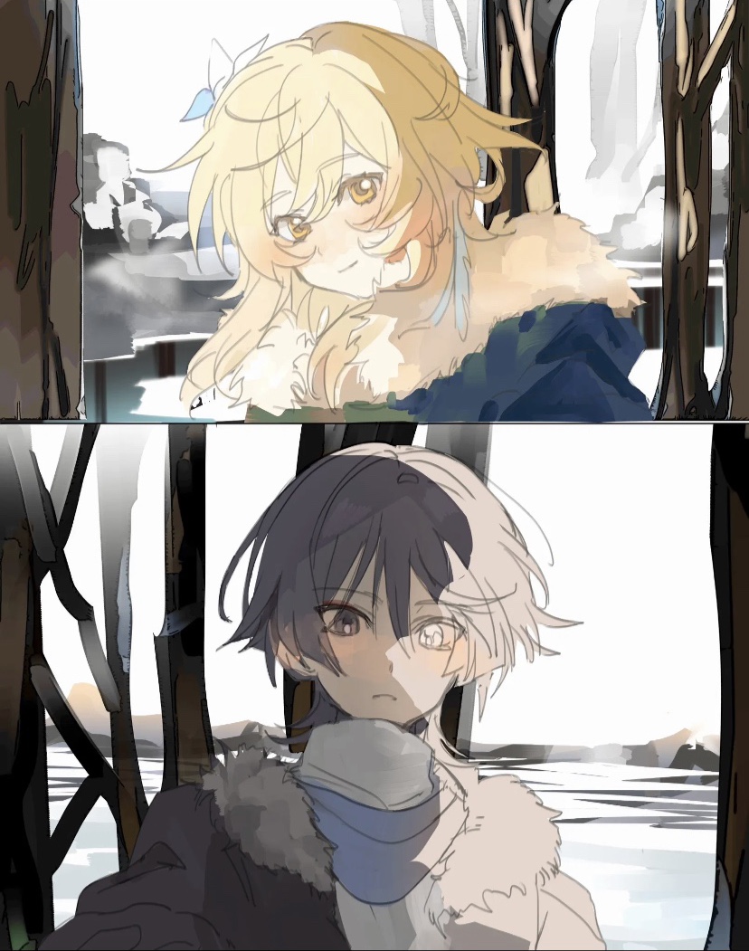 Scara x lumine pics because they are so cute Genshin Impact | HoYoLAB