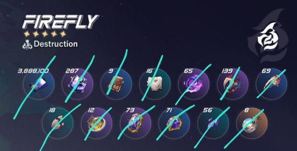 Pré farm da Firefly concluído!! Honkai: Star Rail | HoYoLAB