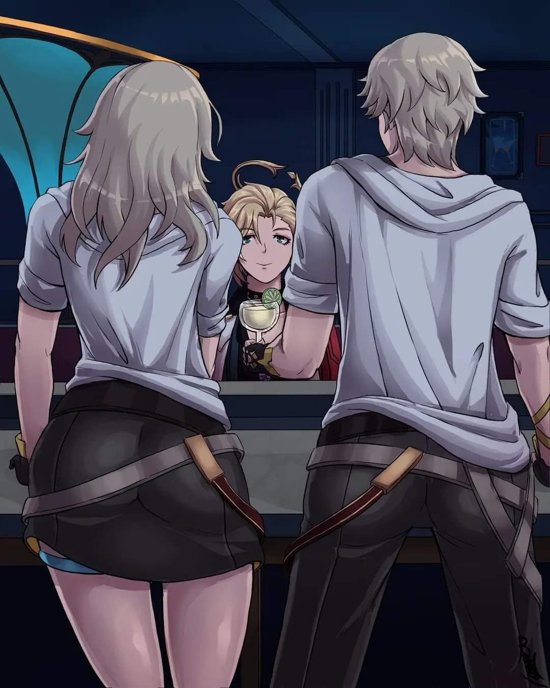 Firefly no tiene una preferencia porque ambos son sus favoritos, y le saca provecho. Sé listo ...