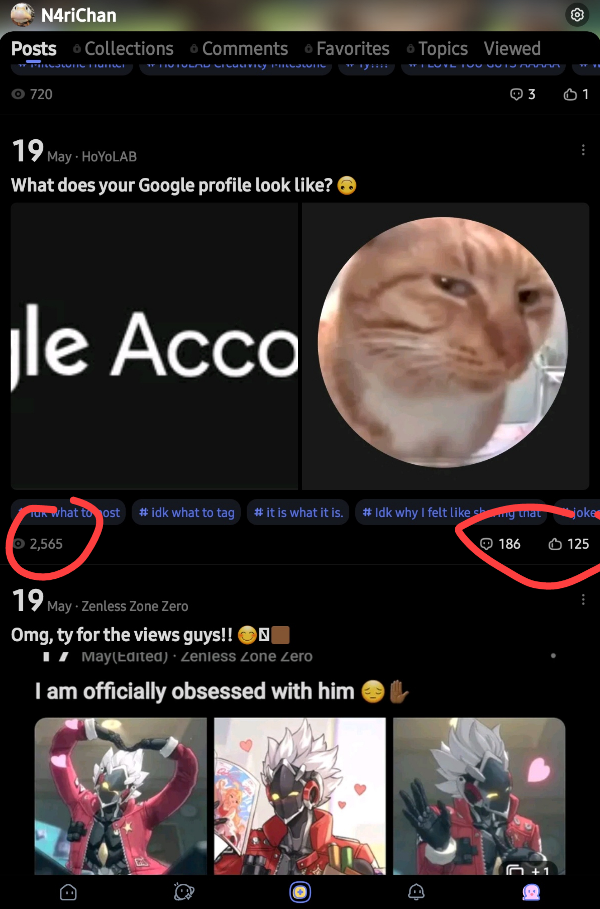 Dude, the amount of views, likes and comments is crazy! | HoYoLAB