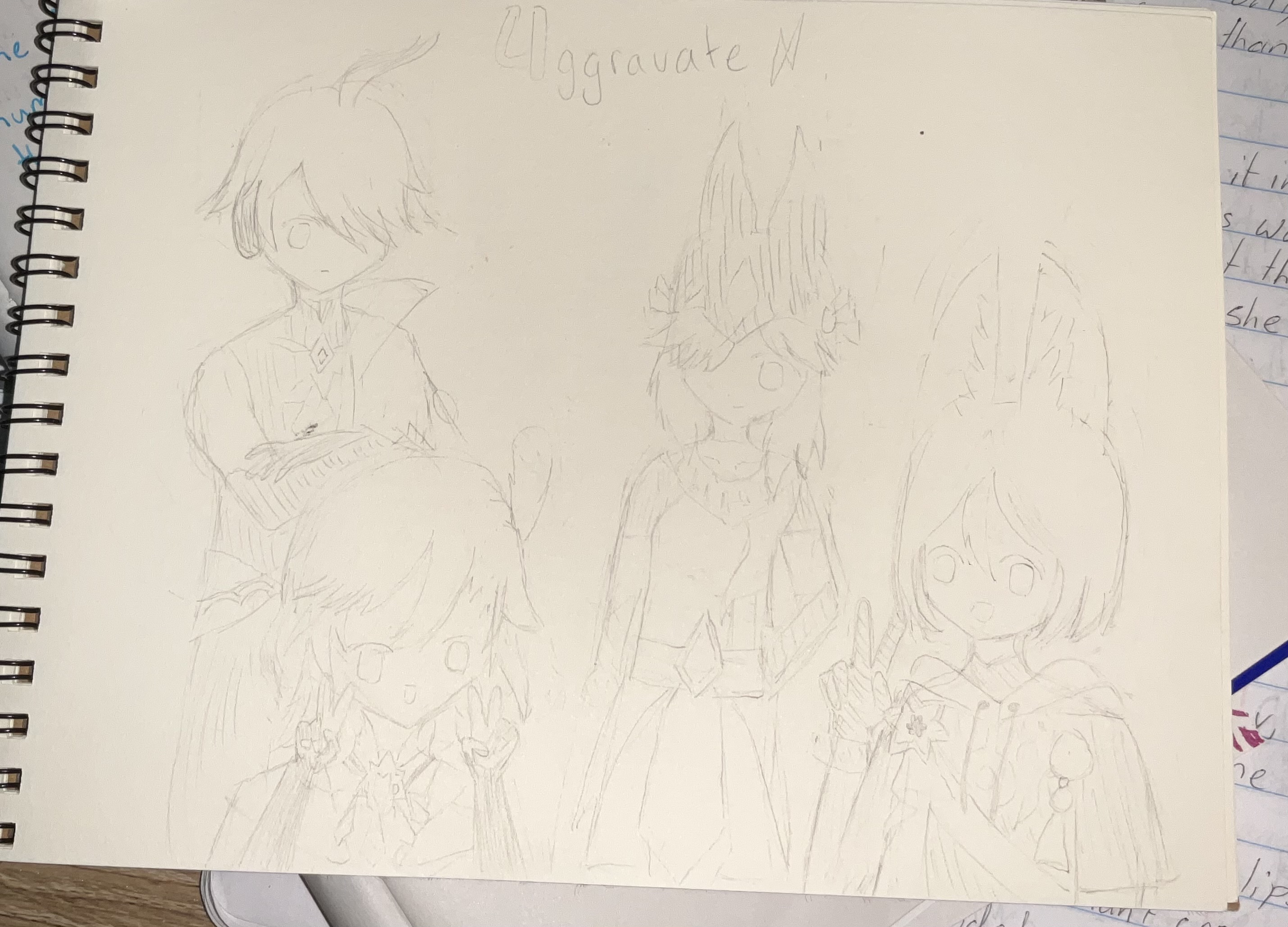 Sketch of 4ggravate!! Genshin Impact | HoYoLAB