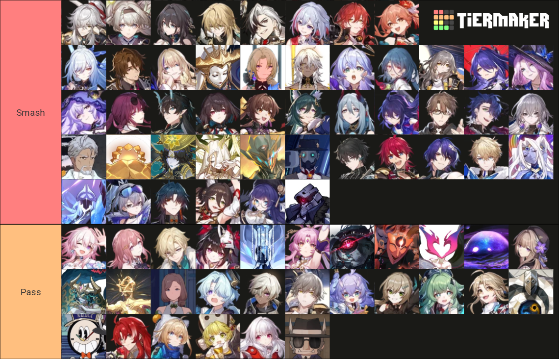 honkai: star rail smash or pass tier list Honkai: Star Rail | HoYoLAB