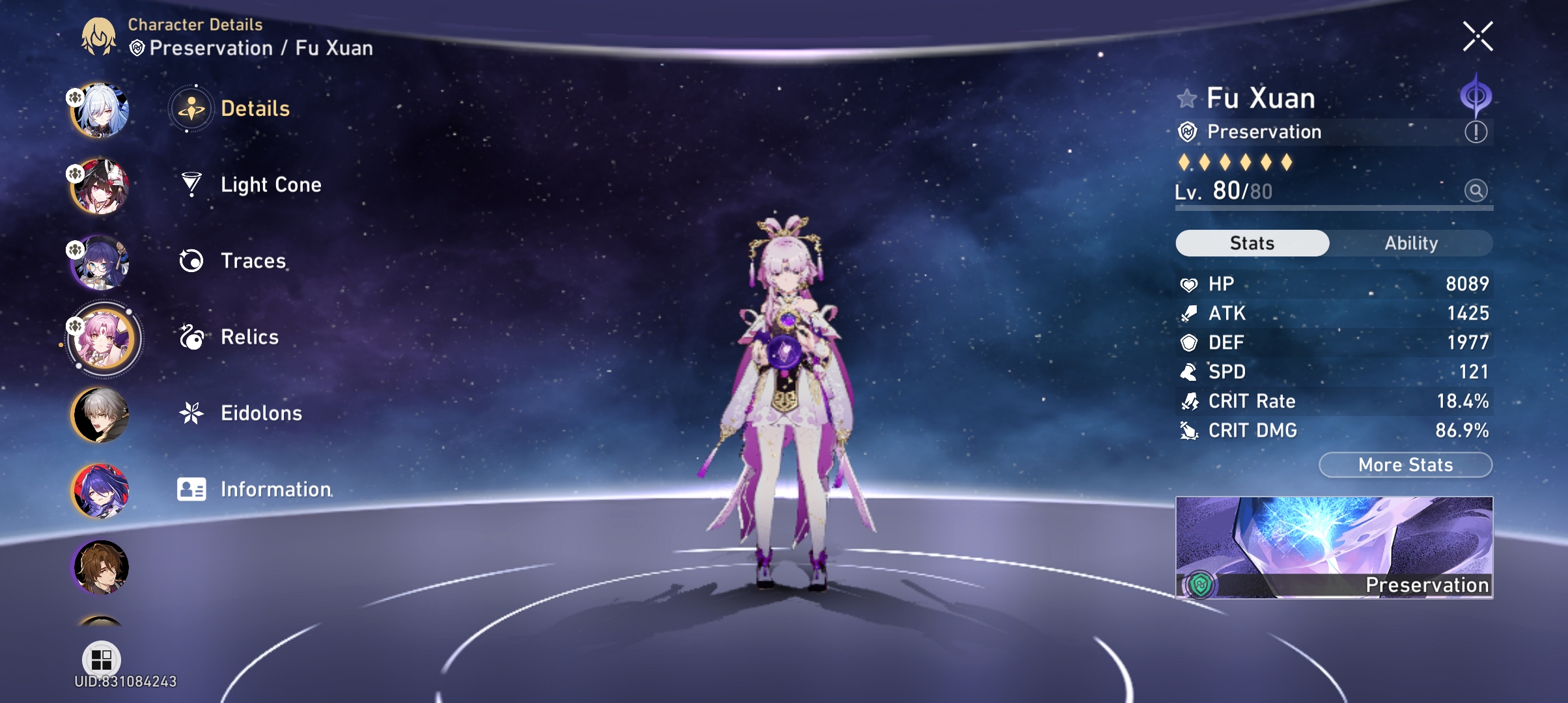 Fu Xuan Build Honkai: Star Rail | HoYoLAB