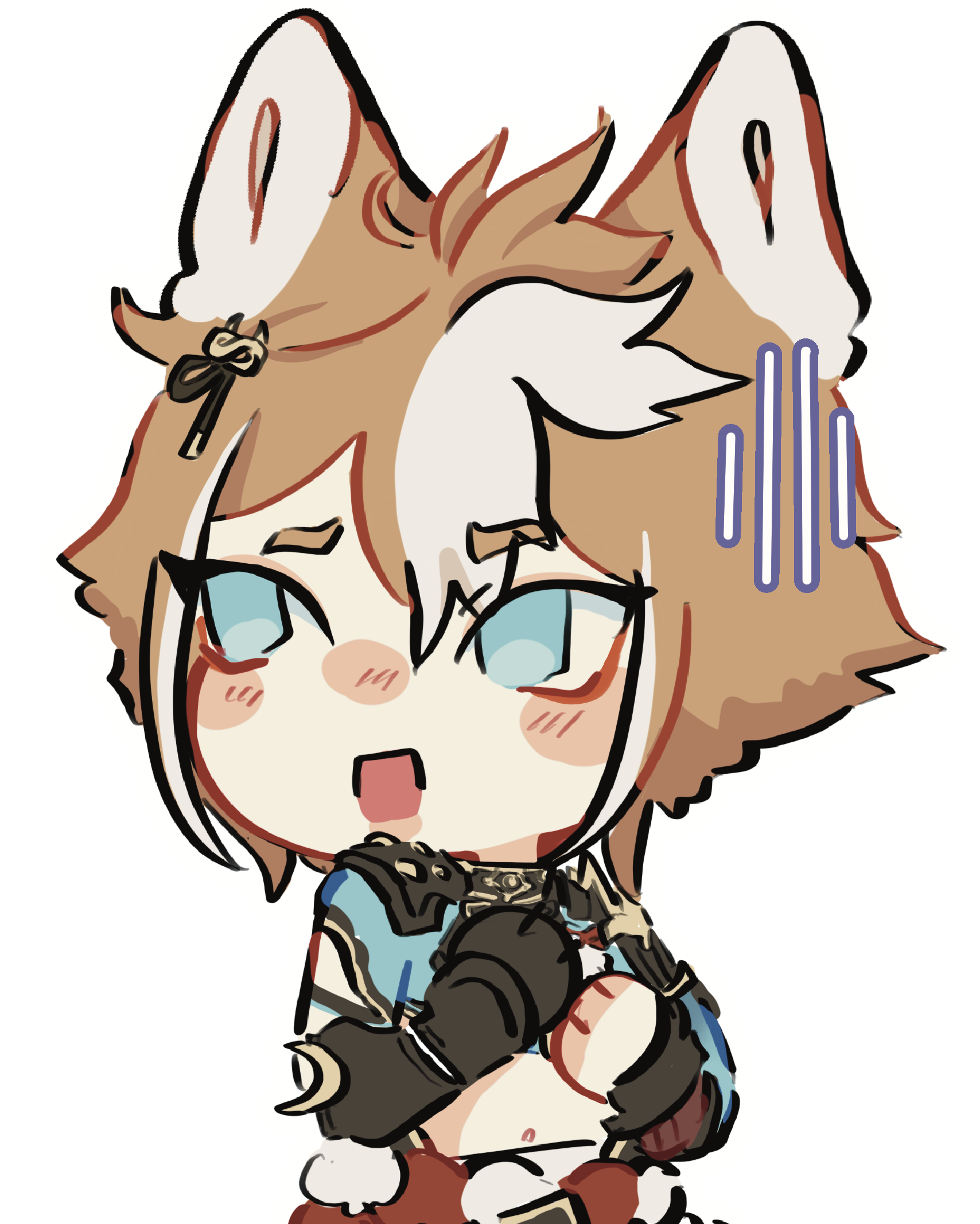 Gorou emote I made for my Freund Genshin Impact | HoYoLAB