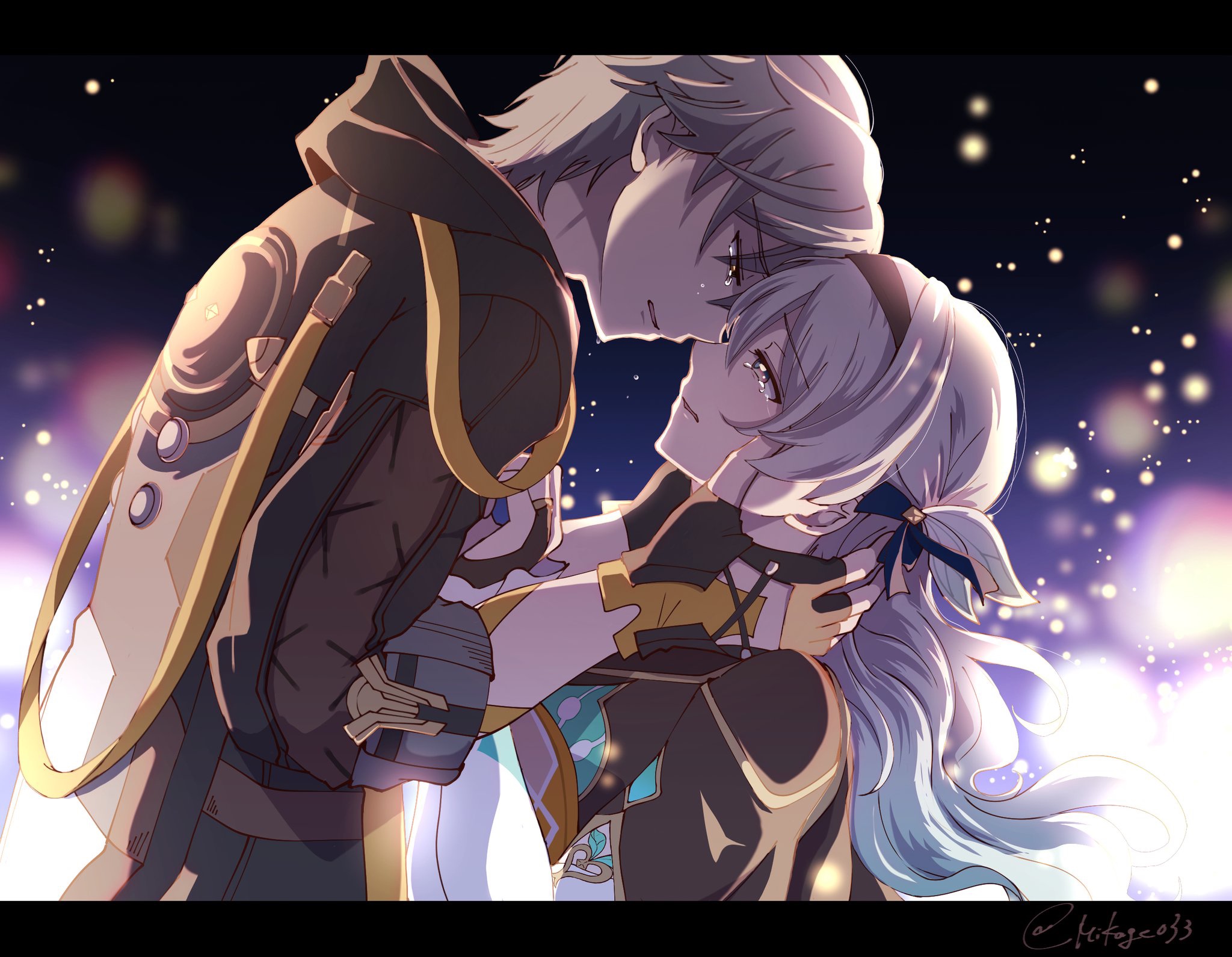 I'm not going to leave you, I want you to stay with me, forever. 😥 ...