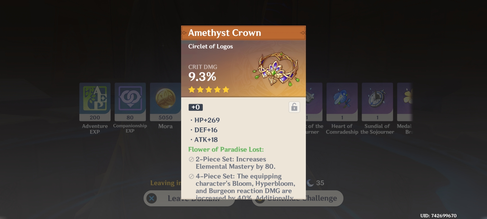 Wanderer artifact farming is going great Genshin Impact | HoYoLAB