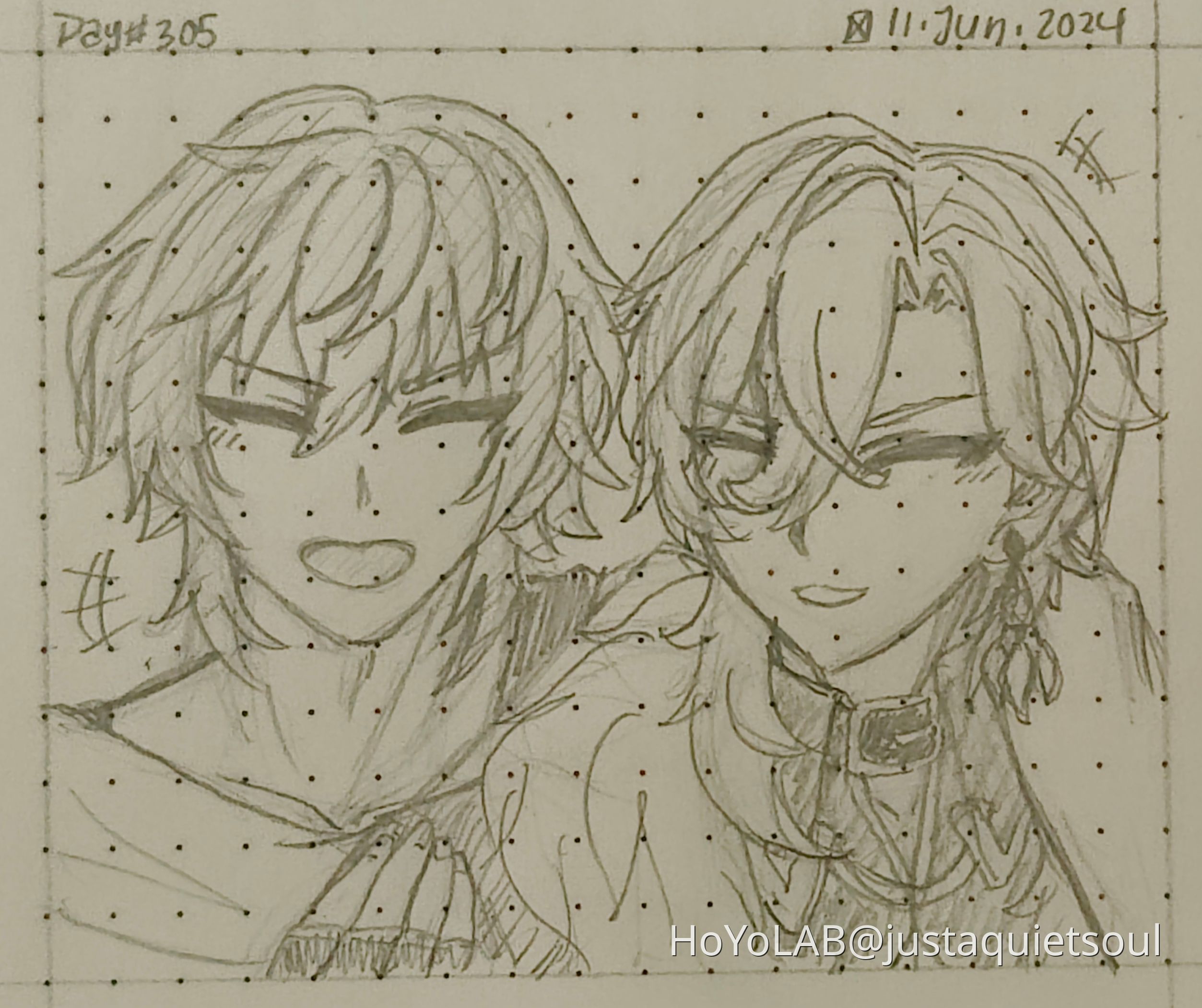 Sketch a Day #305 Honkai: Star Rail | HoYoLAB