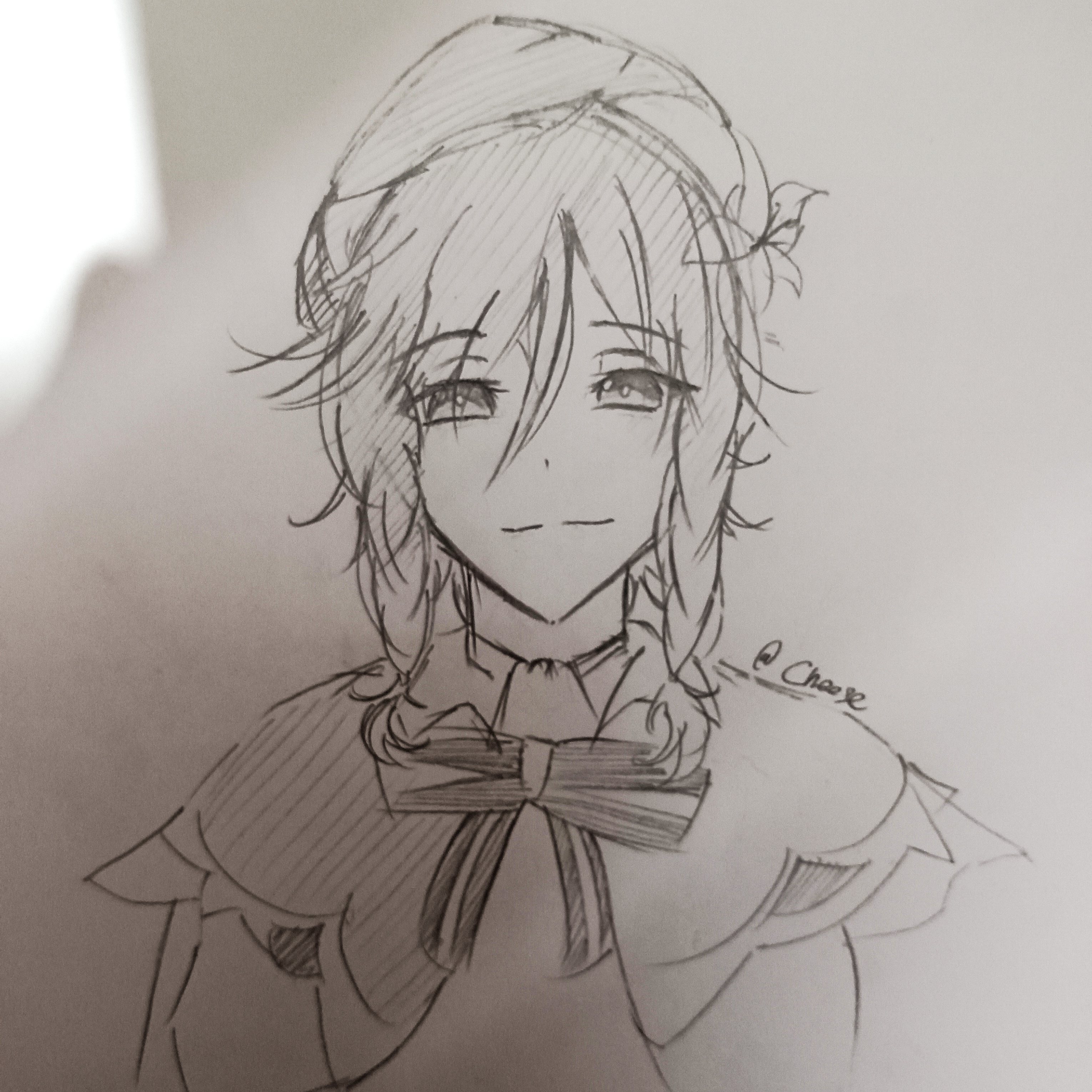 Drawing Venti the Barb ^^ Genshin Impact | HoYoLAB