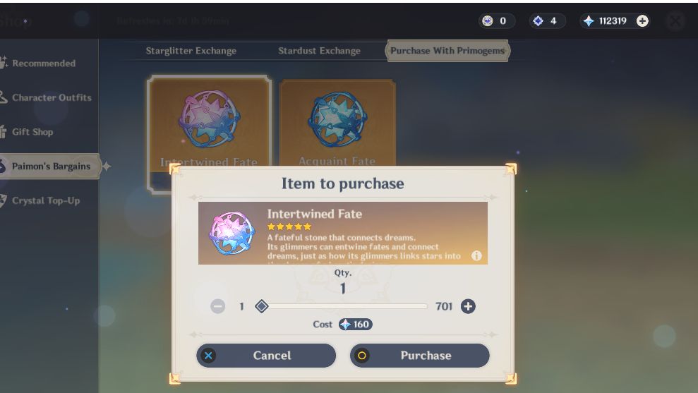 700 wish 2024.3.25 Genshin Impact | HoYoLAB