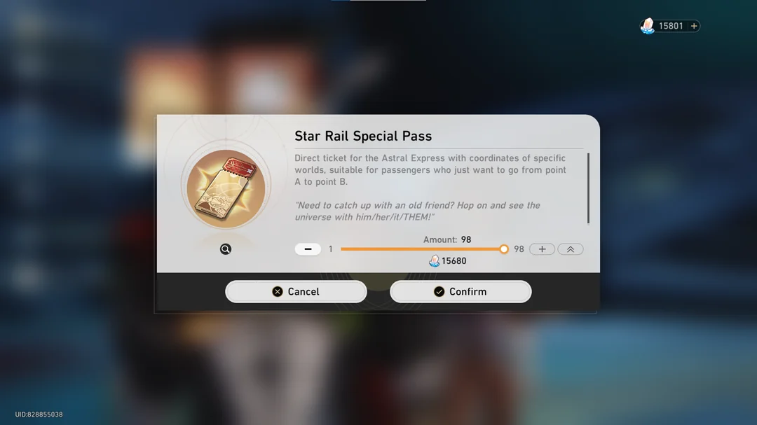 I have saved alot Honkai: Star Rail | HoYoLAB