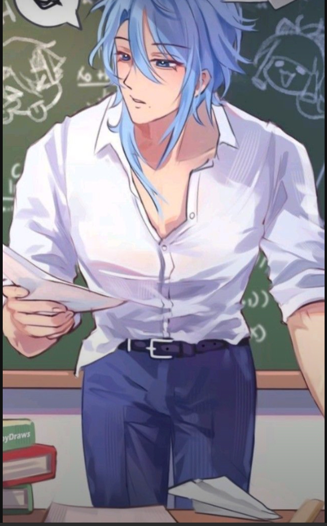 wish he'd be my math teacher 🙀😭 Genshin Impact | HoYoLAB