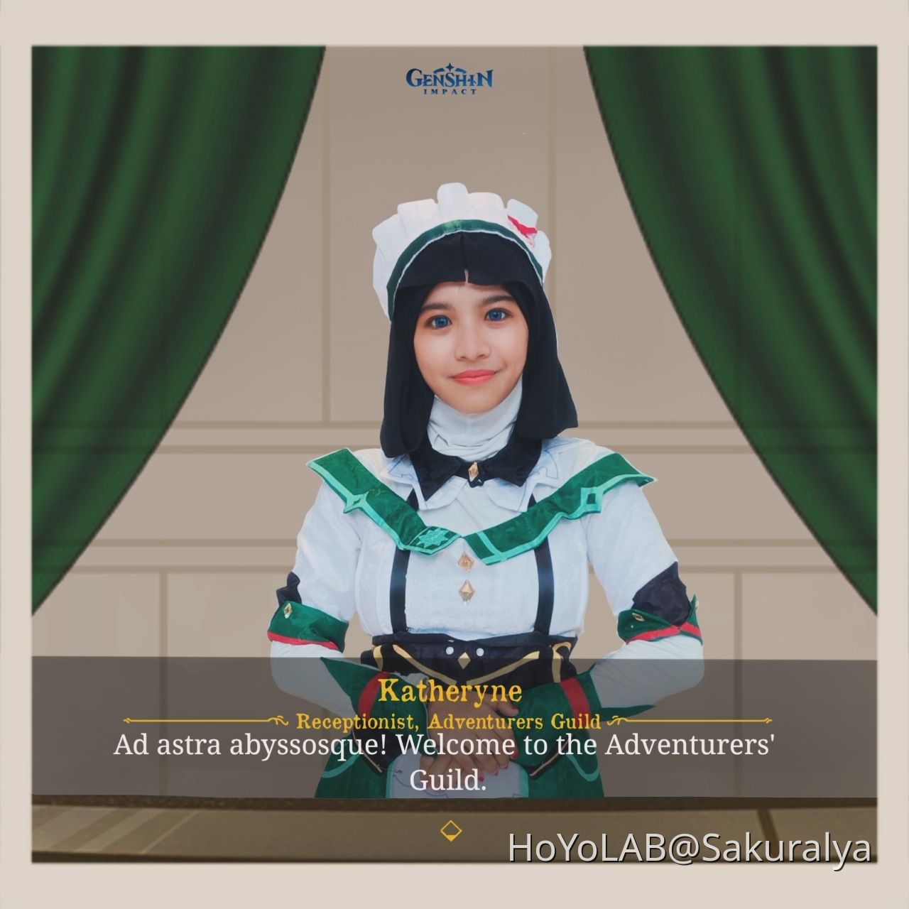 Katheryne Genshin (Hijab Cosplay) Genshin Impact | HoYoLAB