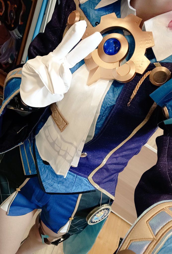 Misha cosplay wip!! 💙💙 Honkai: Star Rail | HoYoLAB