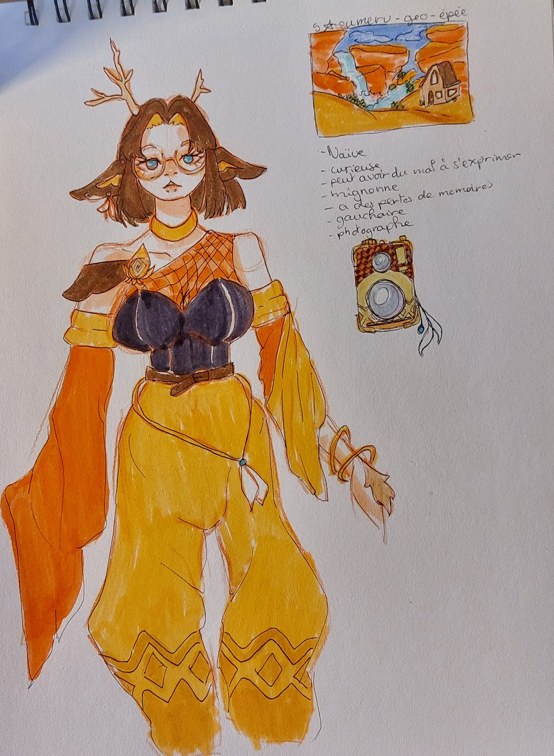 My genshin OC from sumeru Genshin Impact | HoYoLAB