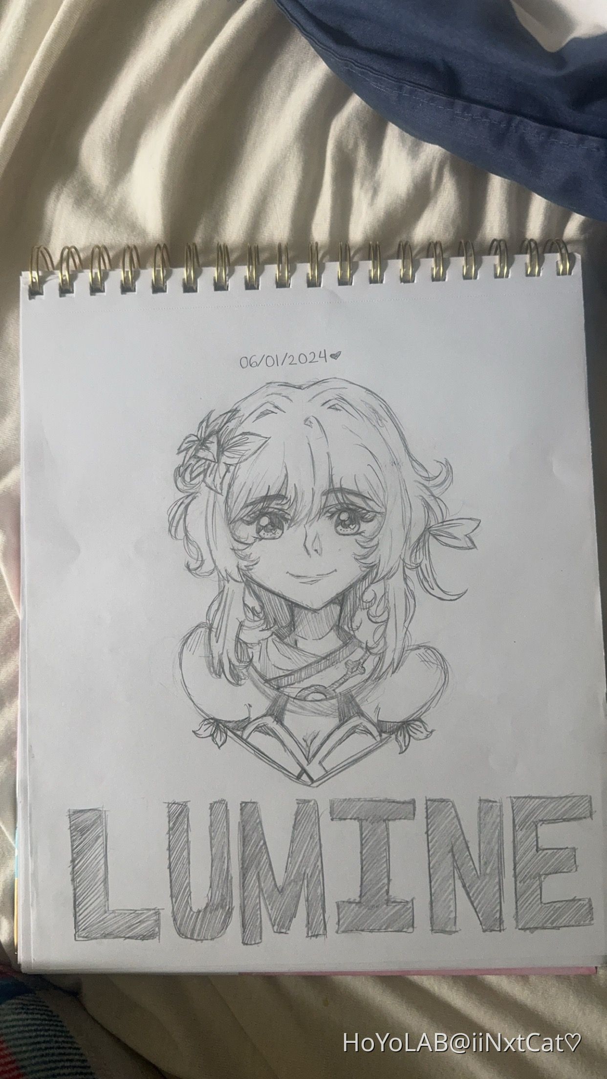 Lumine, Aether and Amber fanart Genshin Impact | HoYoLAB