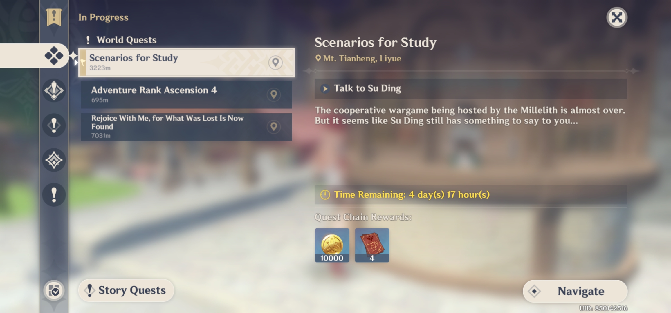 Sure thing , ill talk to Su Ding Genshin Impact | HoYoLAB