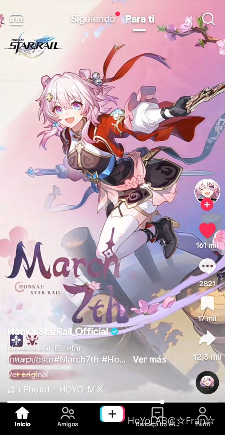 Todo en uno, es Marzo, Pom Pom, Danjin y la estrimer? Honkai: Star Rail ...