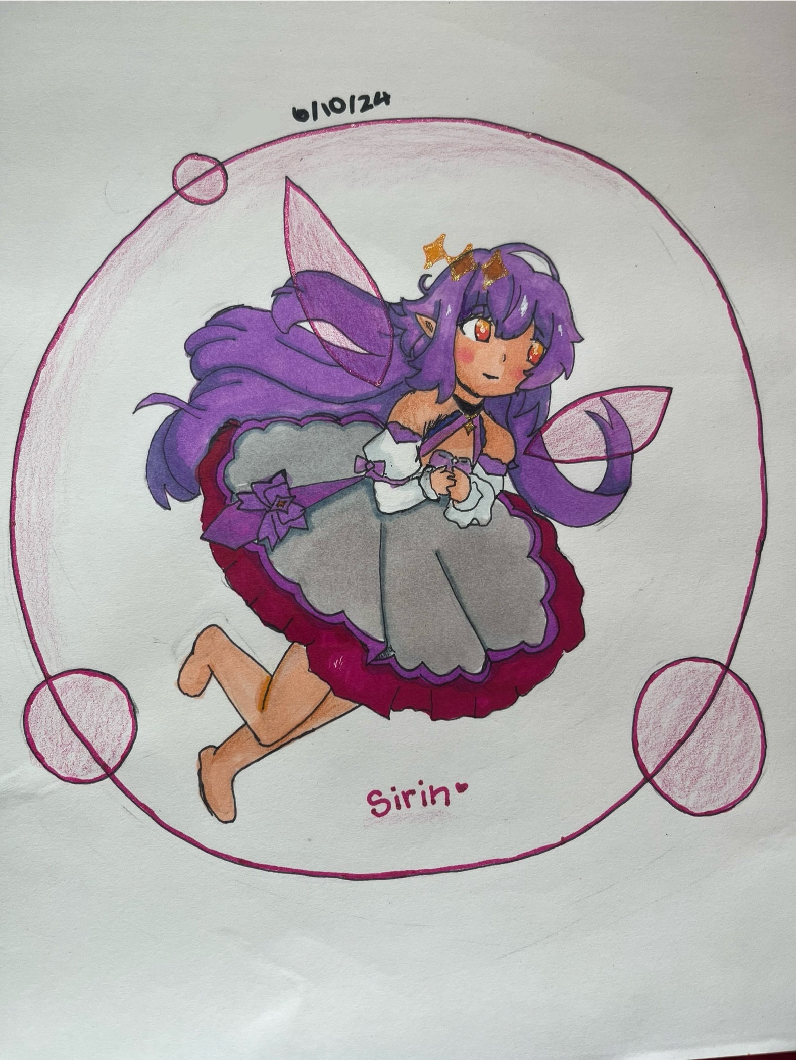 I drew sirin! Honkai Impact 3rd | HoYoLAB