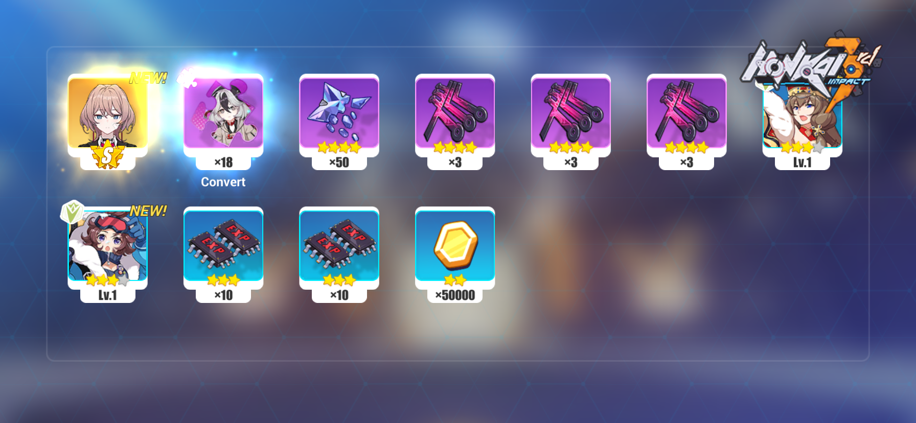 JUST GOT BACK ON HI3 AFTER 3 MONTHS AND THIS ON MY FIRST 10 Honkai ...