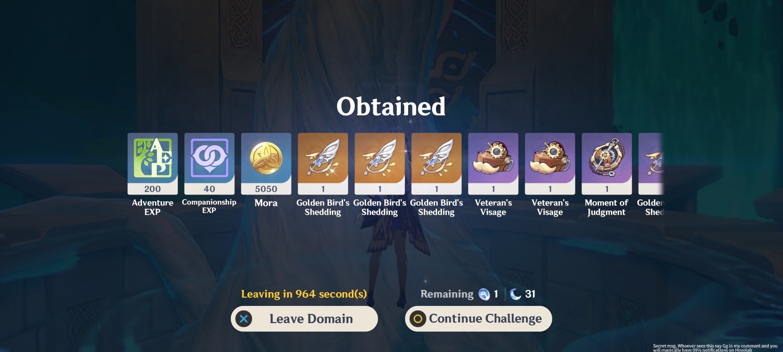 Got 3 feathers in one run!! Genshin Impact | HoYoLAB