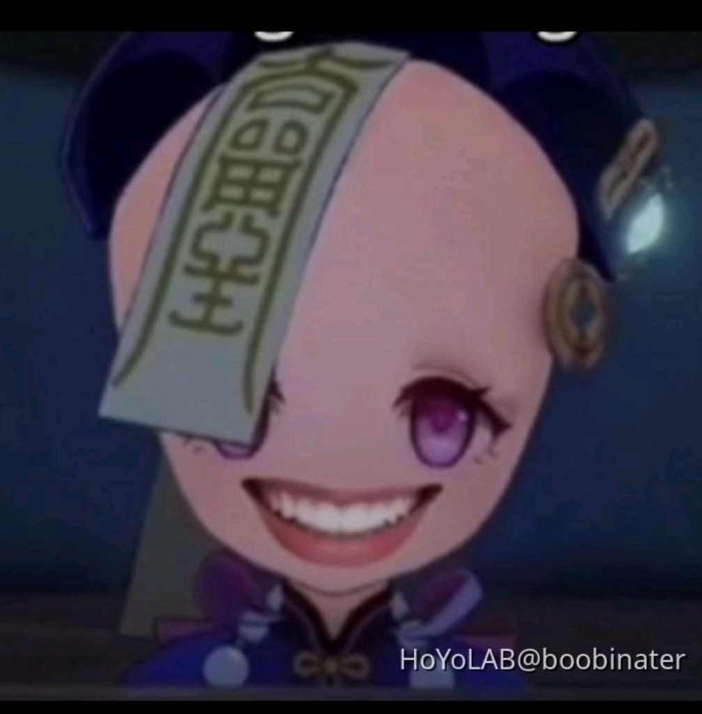 when you lose your fifty fifty to qiqi hi girly 😂 Genshin Impact | HoYoLAB