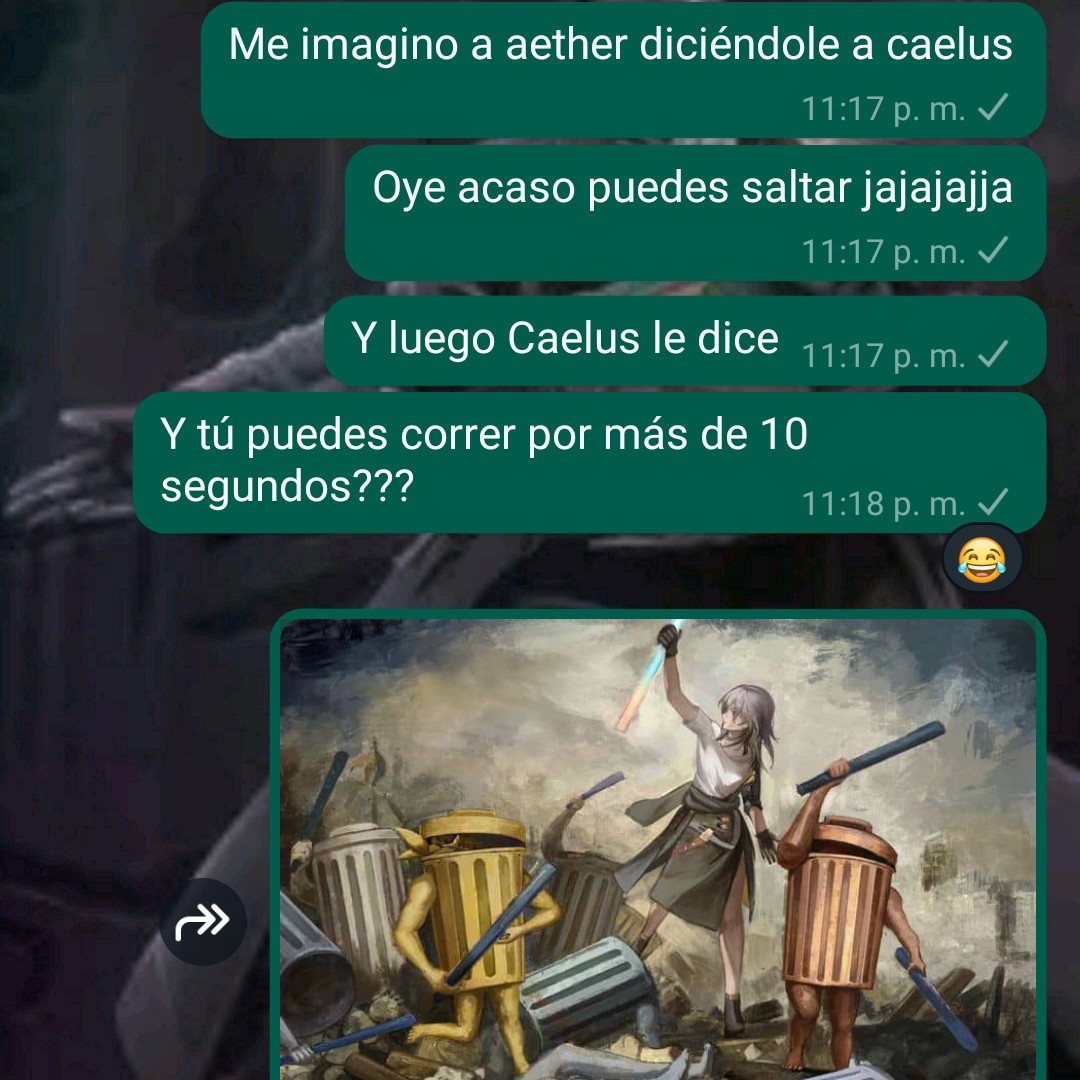 Caelus le dice a aether Honkai: Star Rail | HoYoLAB