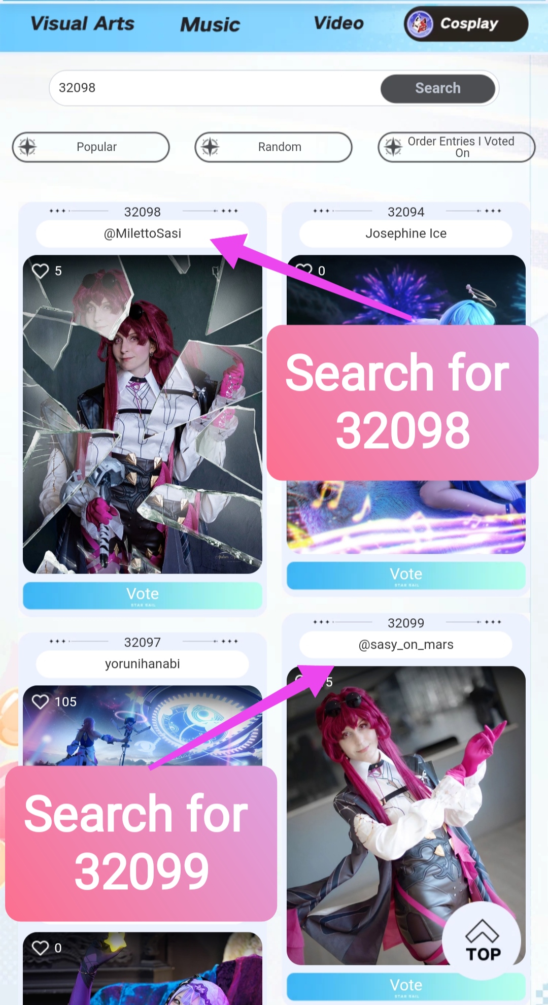 Cosplay entries for Hsr annual creator competition Honkai: Star Rail ...