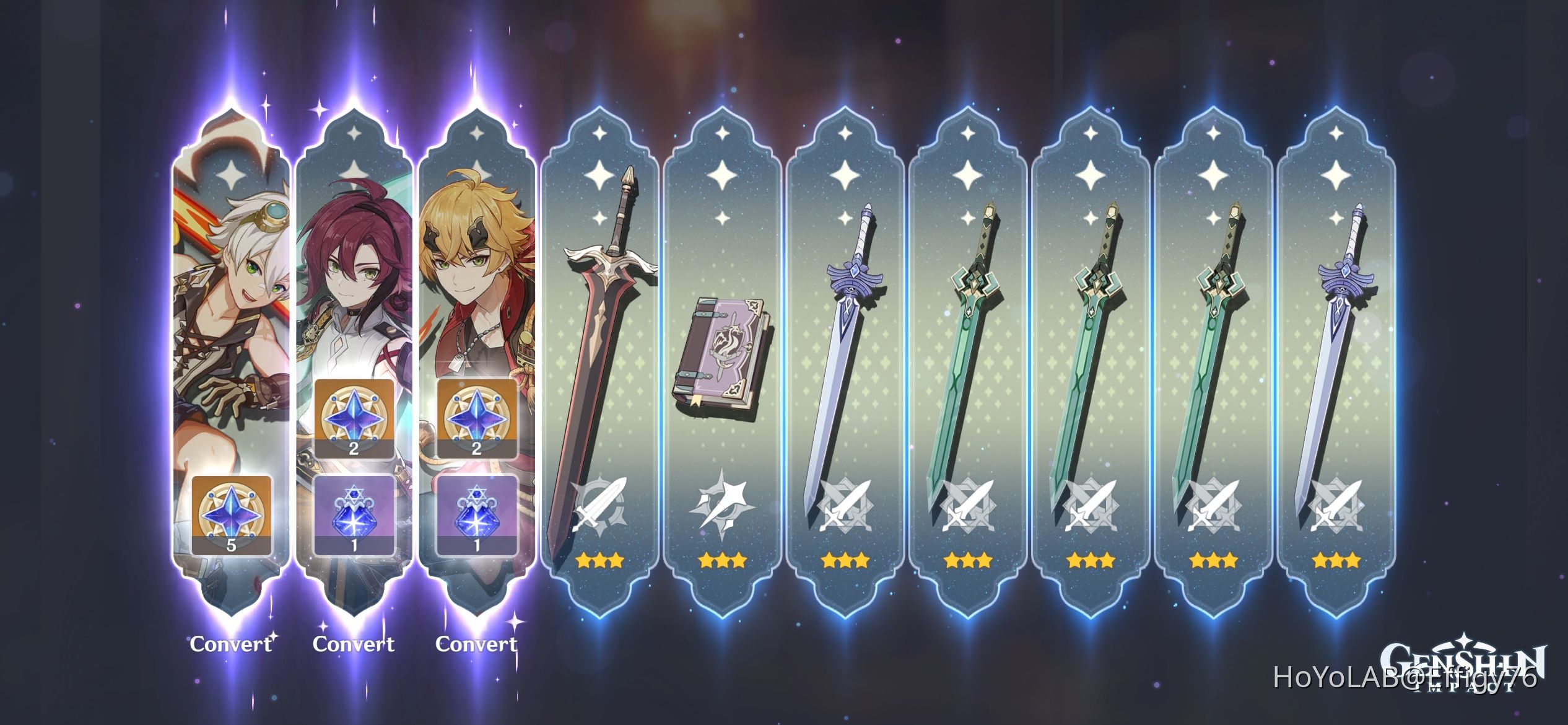 4 Star Blessings 🔥 Genshin Impact | HoYoLAB