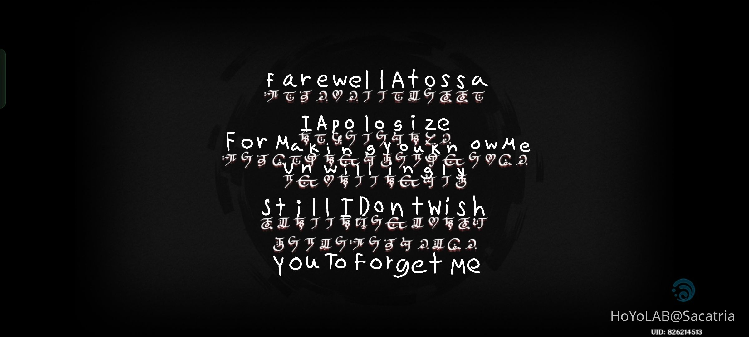 Caribert's message (sumeru script translate) Genshin Impact | HoYoLAB