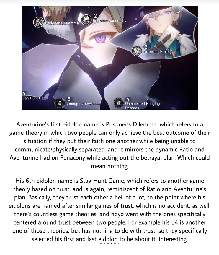 List of all Aventio Content Honkai: Star Rail | HoYoLAB