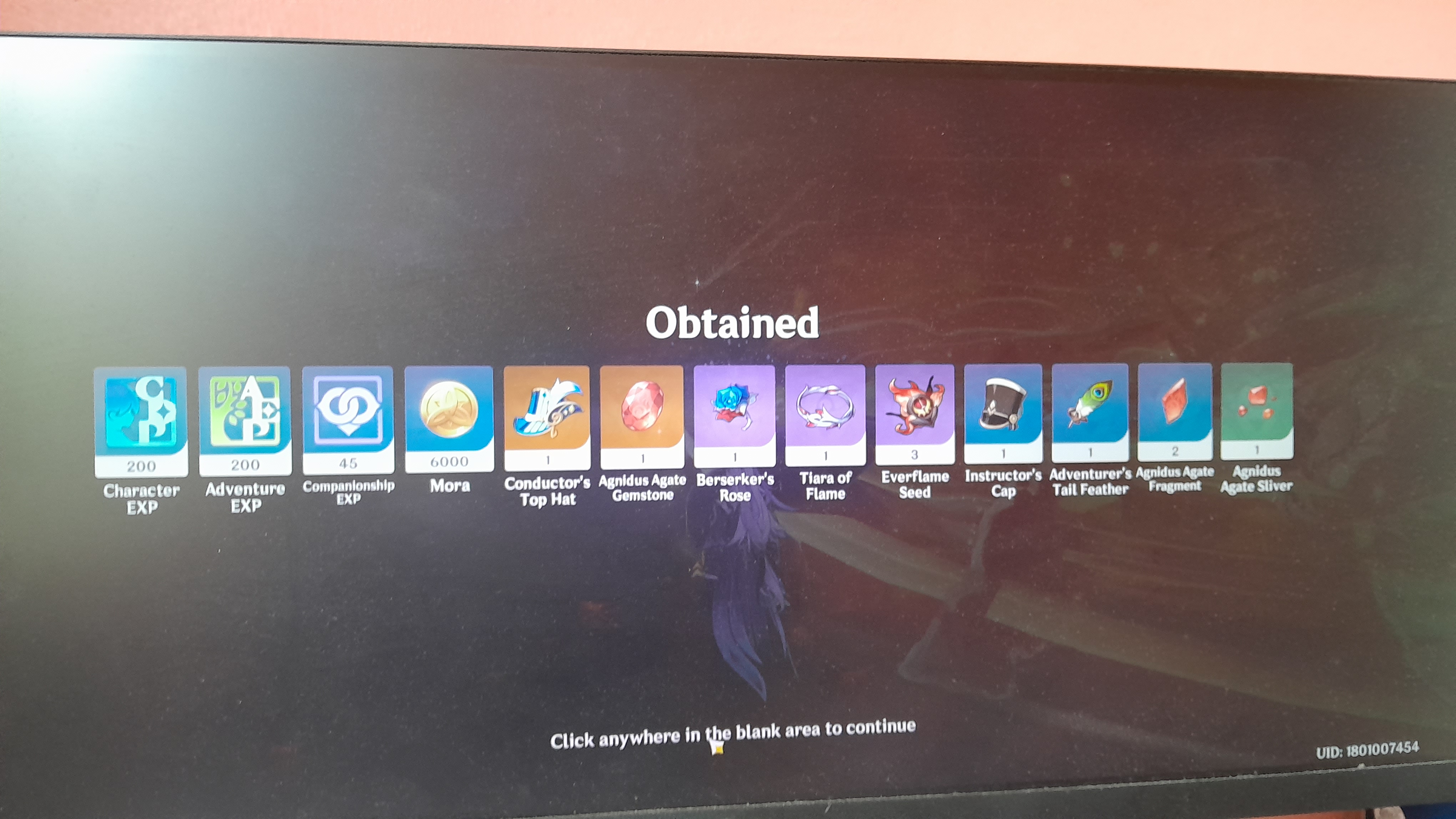 no way i just got a gemstone while killing a pyro flower Genshin Impact ...