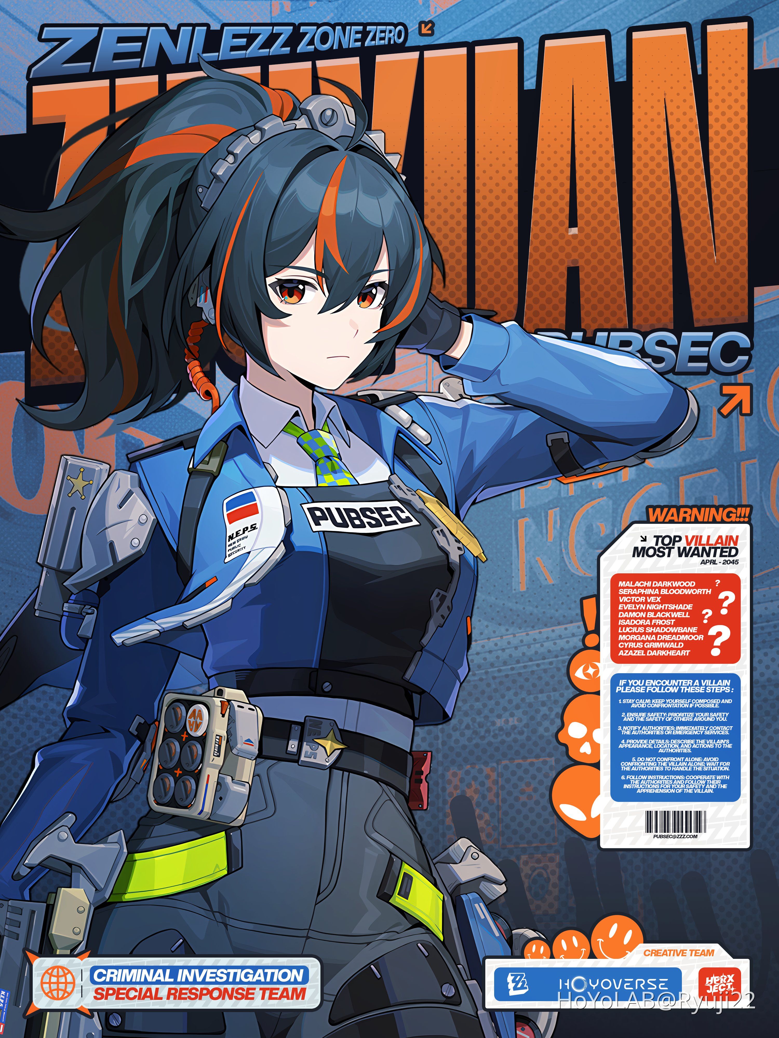 ¡ZHU YUAN ES MUY COOL! Zenless Zone Zero | HoYoLAB