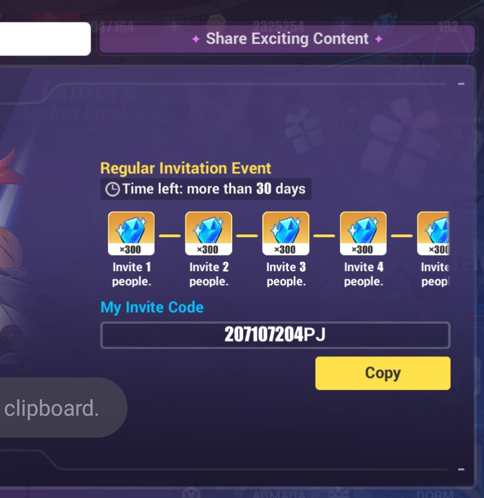 if anyone wants to use my invite code you are more than welcome to Honkai Impact 3rd | HoYoLAB