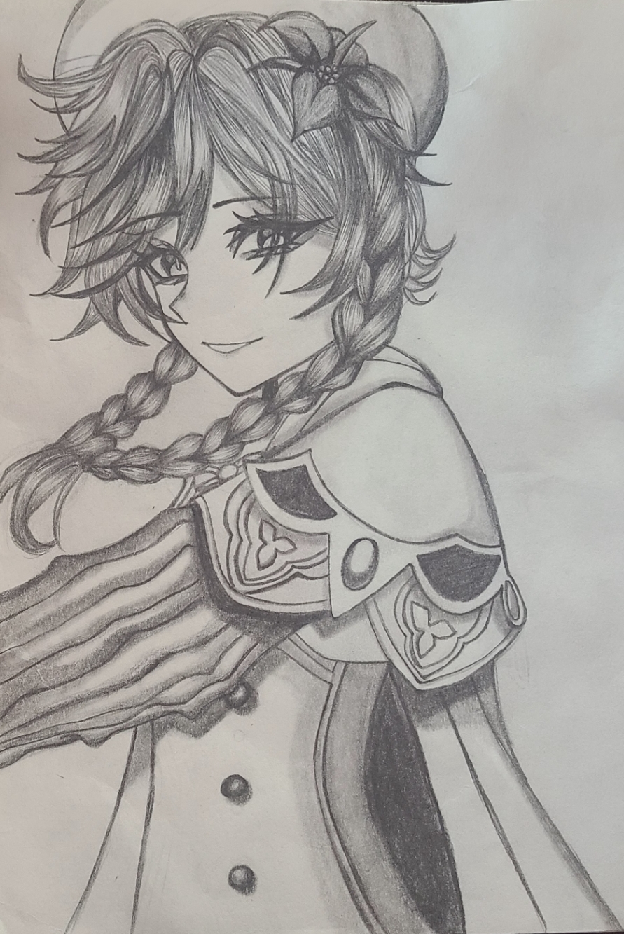 My First Drawing of Venti!!!!!! Genshin Impact | HoYoLAB