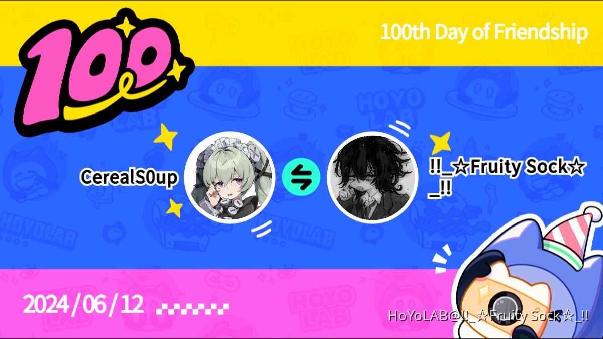 YAAAYY CEREALS0UP !!!!☆☆☆ | HoYoLAB