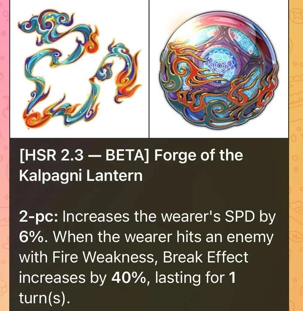 About Firefly and her super specific relics Honkai: Star Rail | HoYoLAB