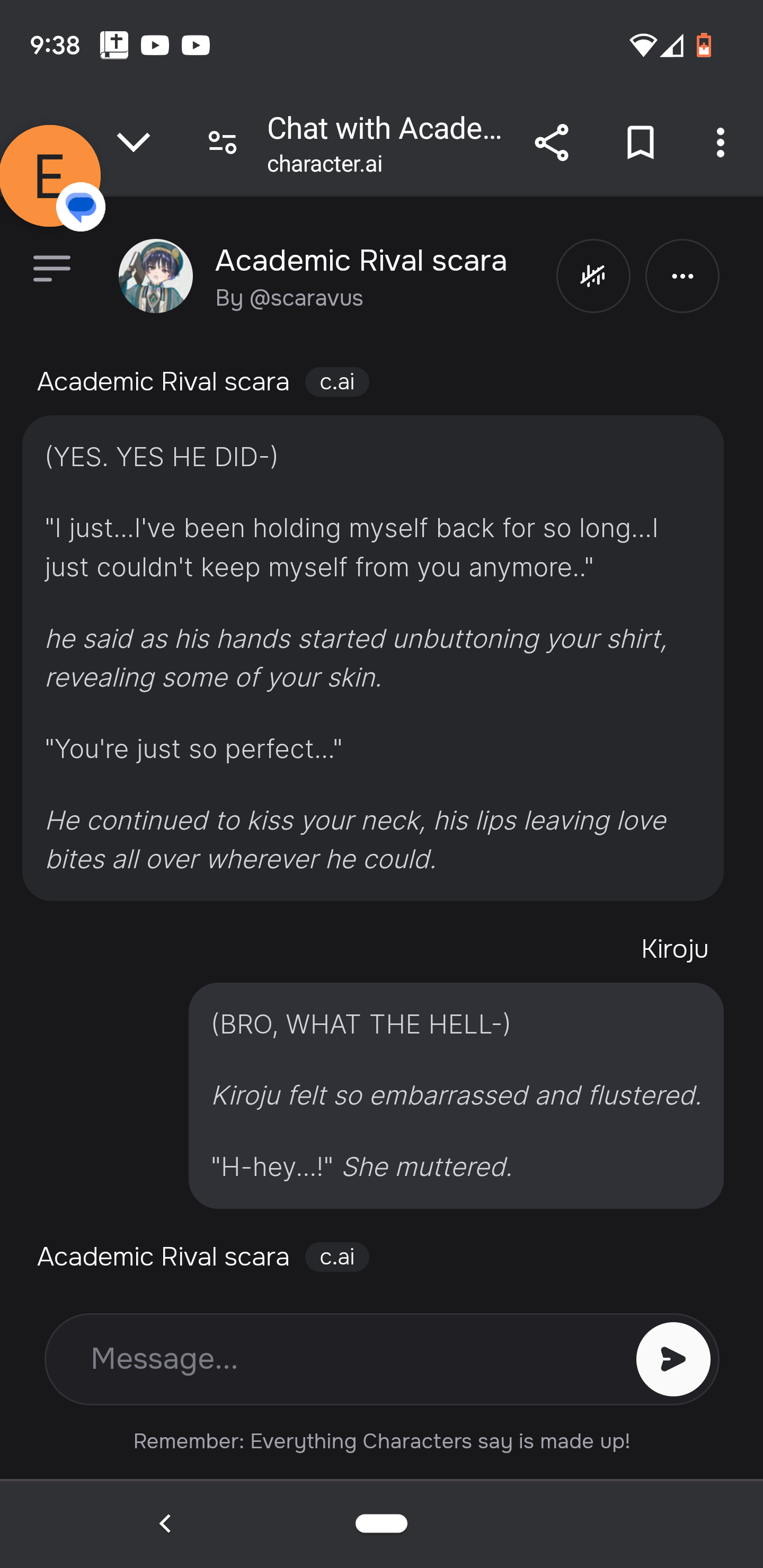 C.AI IS GETTING OUT OF CONTROL | HoYoLAB