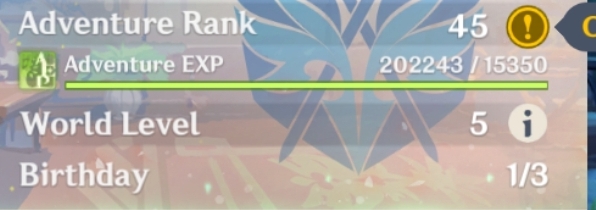 Adventure EXP Genshin Impact | HoYoLAB