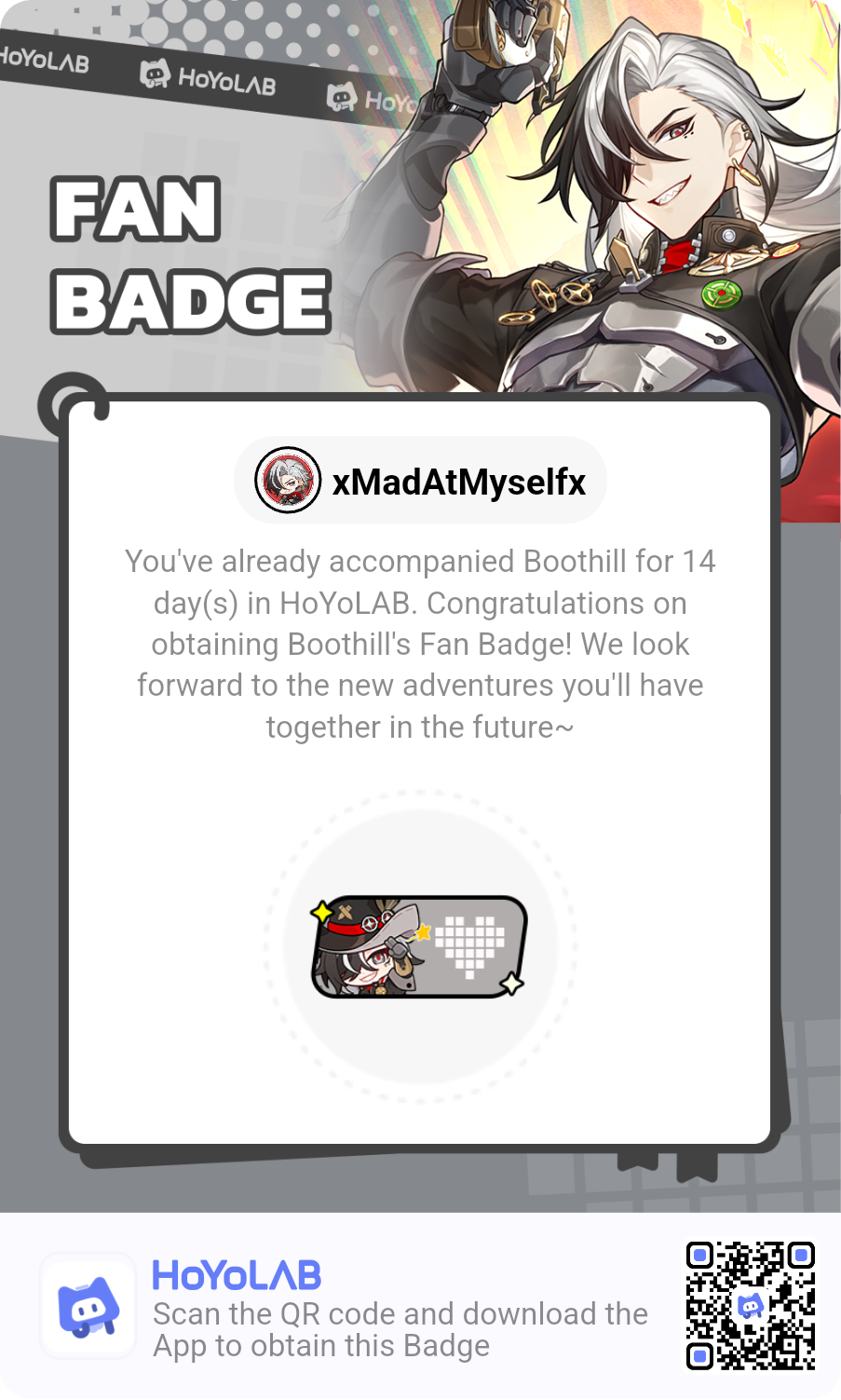 Permanent Boothill Badge!♡ Honkai: Star Rail | HoYoLAB