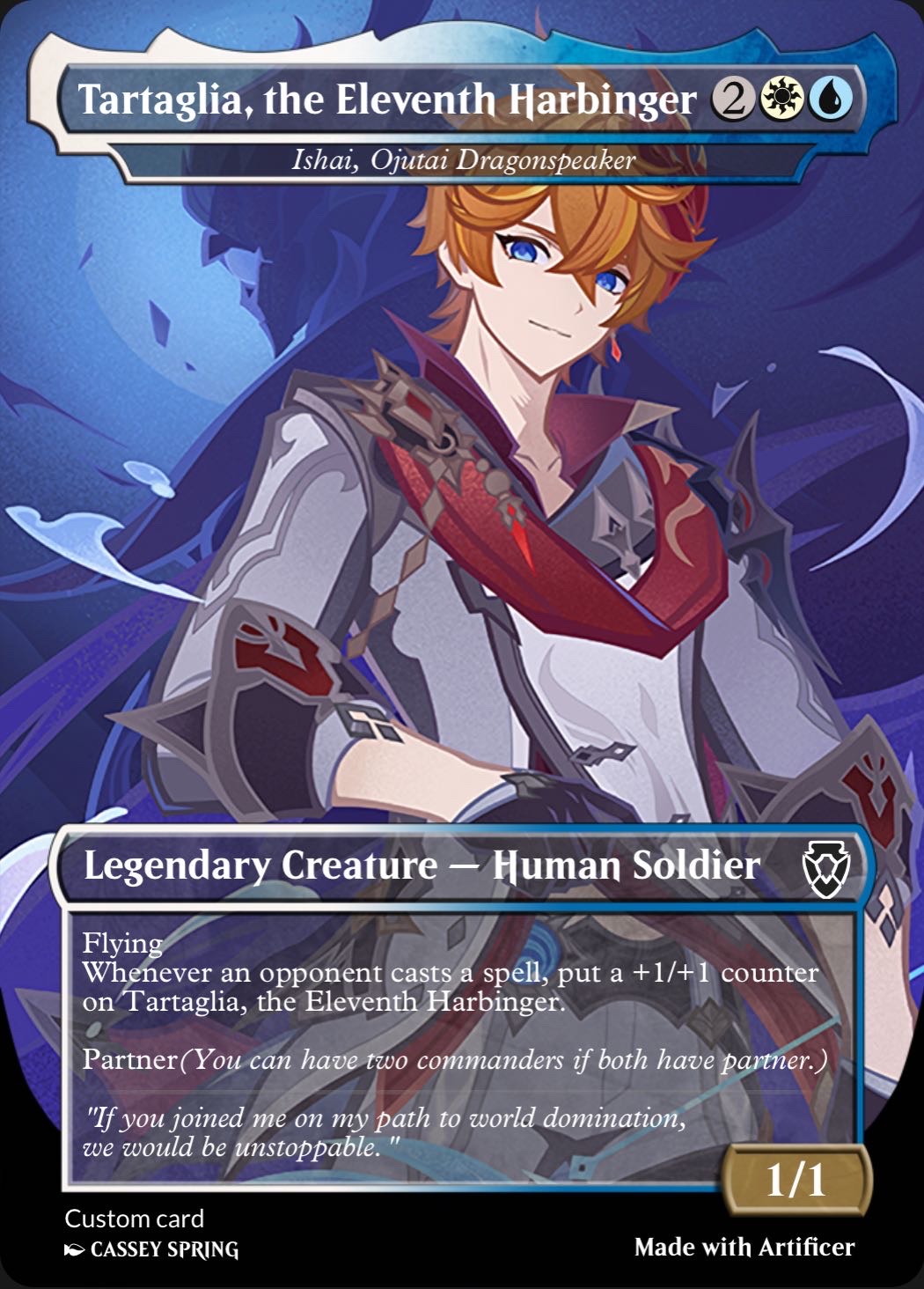 Turned Tart into a MTG Card Proxy! Genshin Impact | HoYoLAB